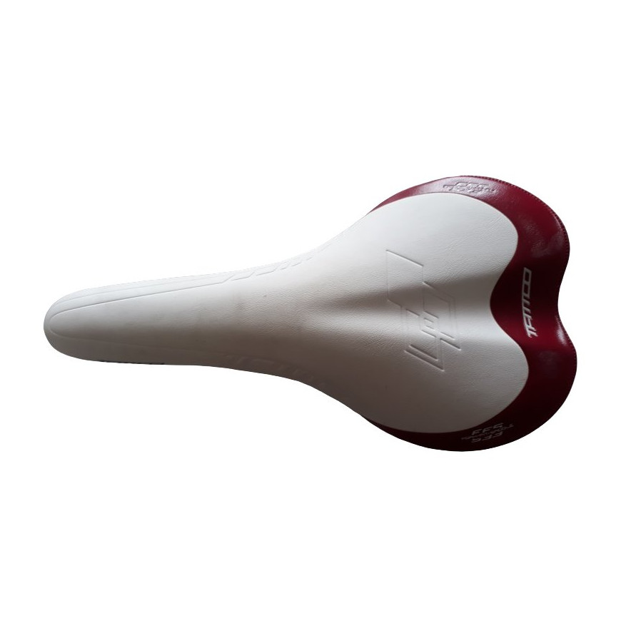 White bike saddle, best price