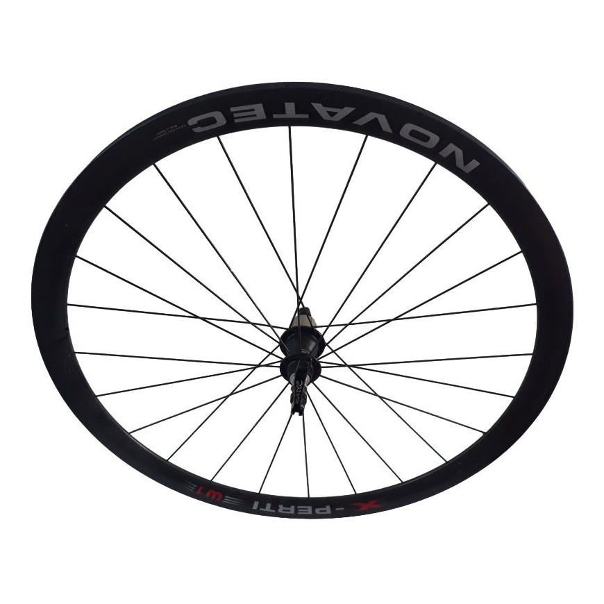 Roues carbone velo route Novatec Xperti W1 shimano à -34%