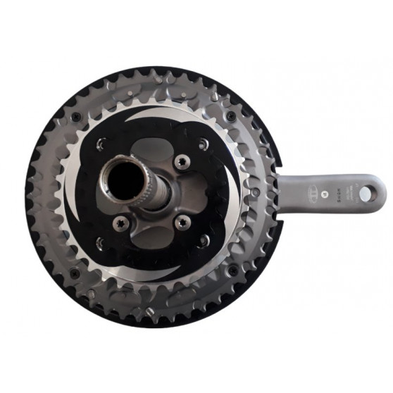 Shimano 175 mm crank Deore LX FC-T671, triple, best price