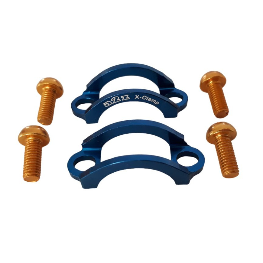 Avid Elixir brake clamps A2Z blue 30% off
